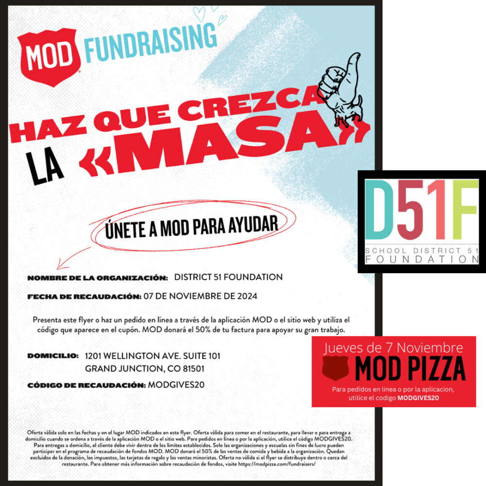 MOD Pizza Hosts D51F Fundraiser | District 51 Foundation